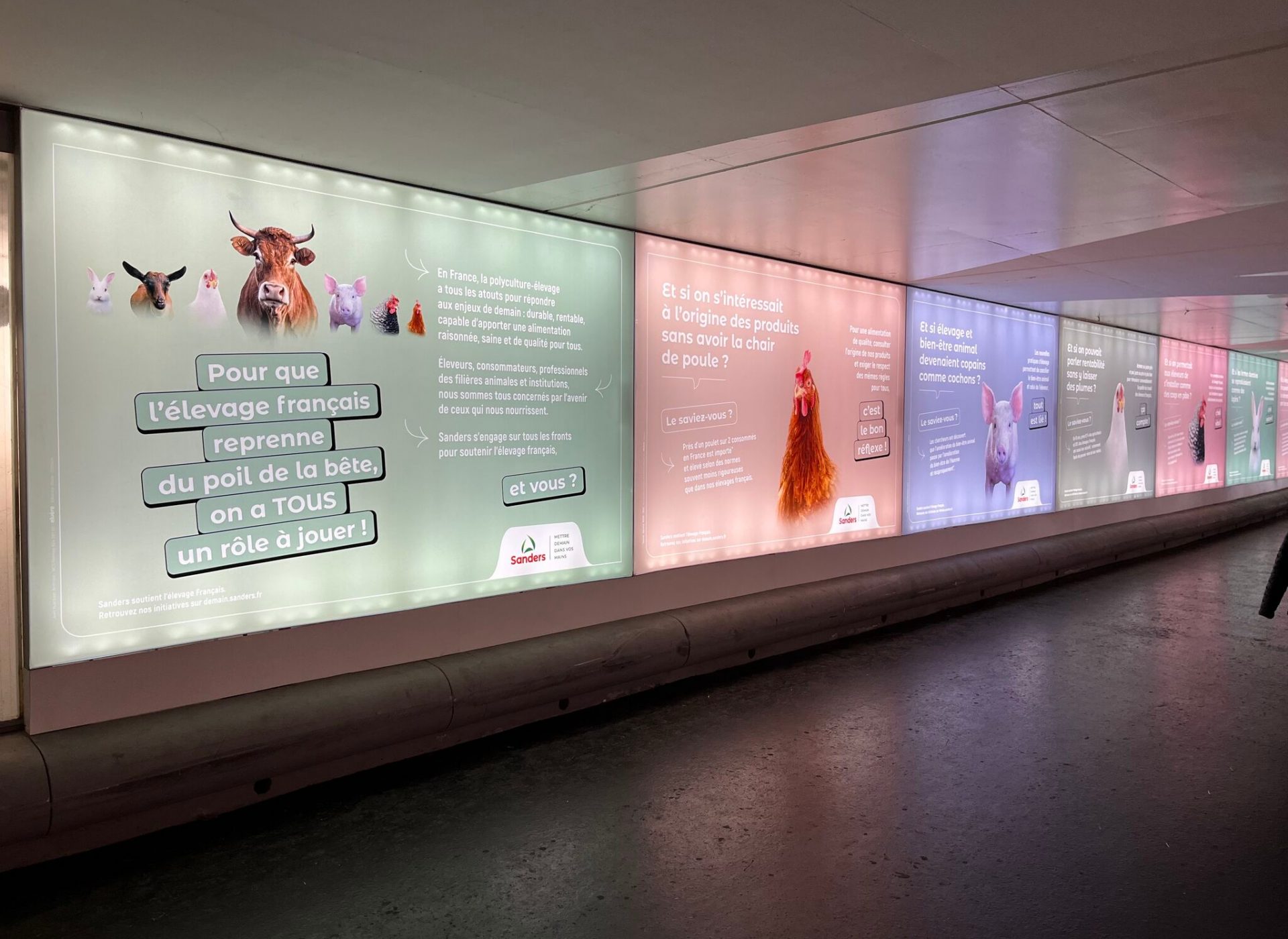 Eluère réalise la fresque Sanders pour le Salon International de l ...